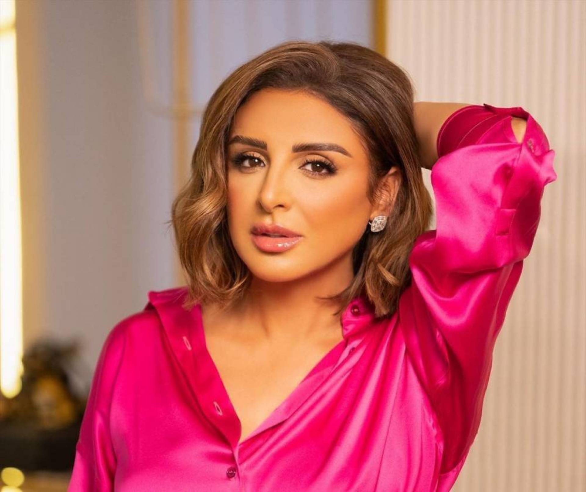 هكذا بدت أنغام في صورها الأولى بعد أزمتها الصحية | Laha Magazine